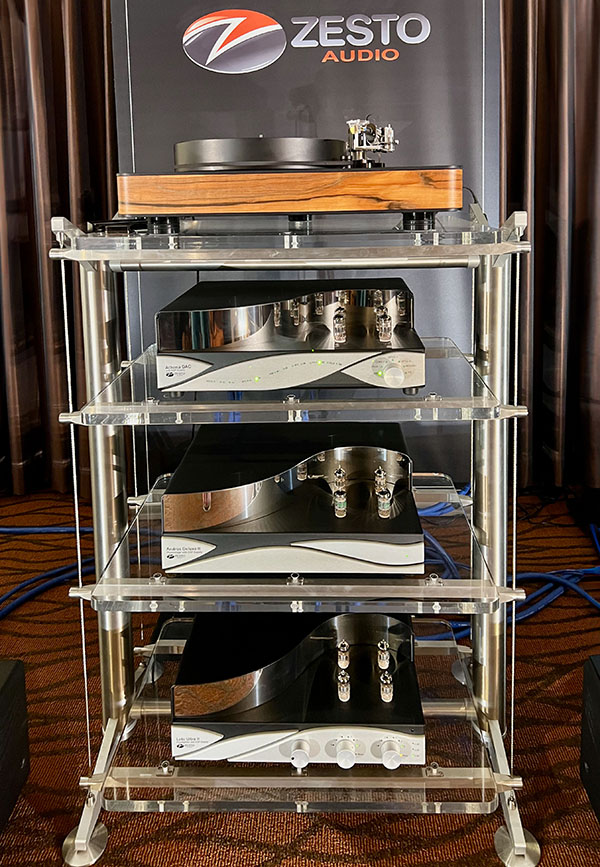 Zesto Audio with YG Acoustics, Stillpoints, and Cardas Audio ...